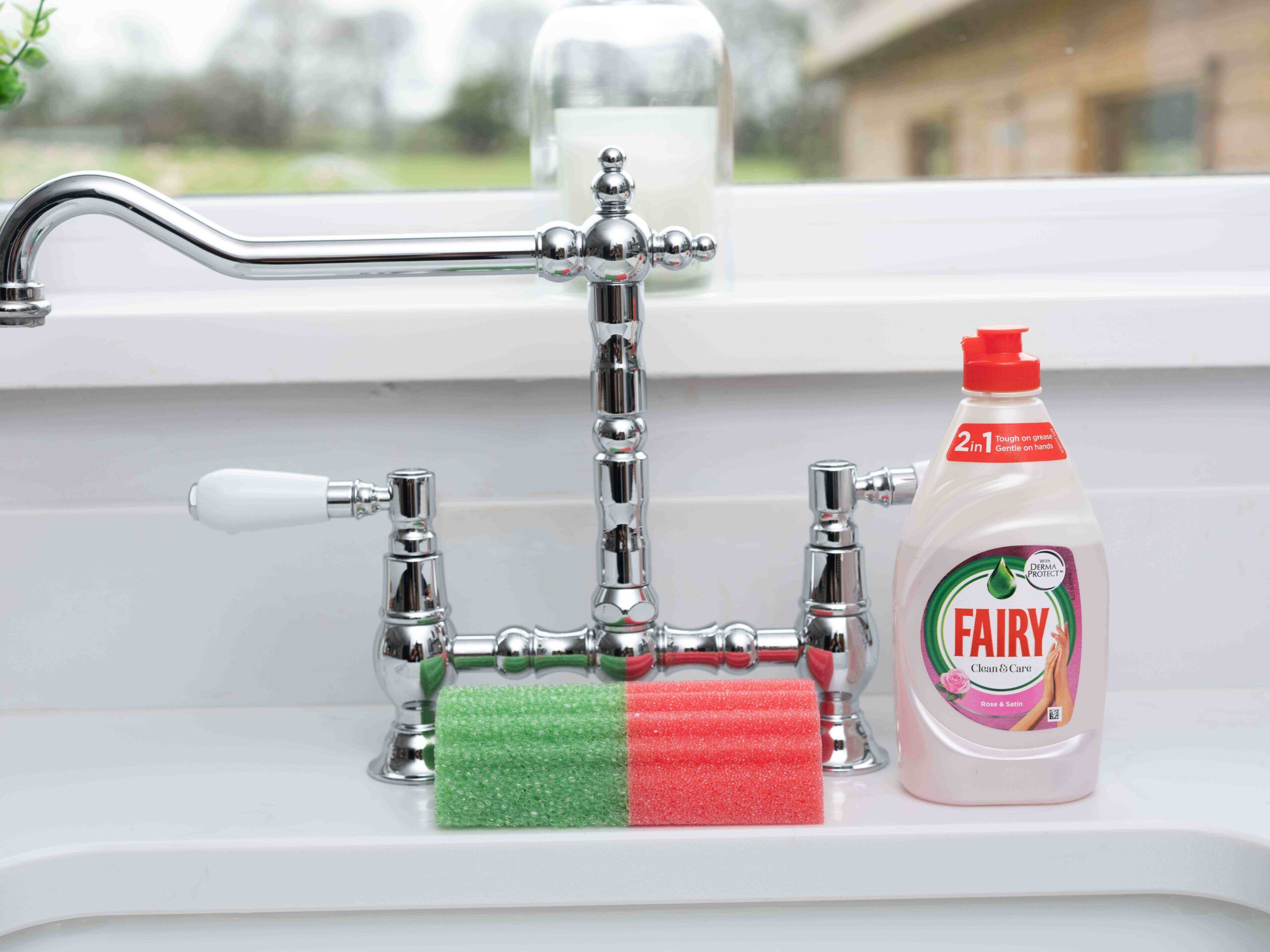 Addis Fairy Glass Buddy Sponge 2pk (518946)