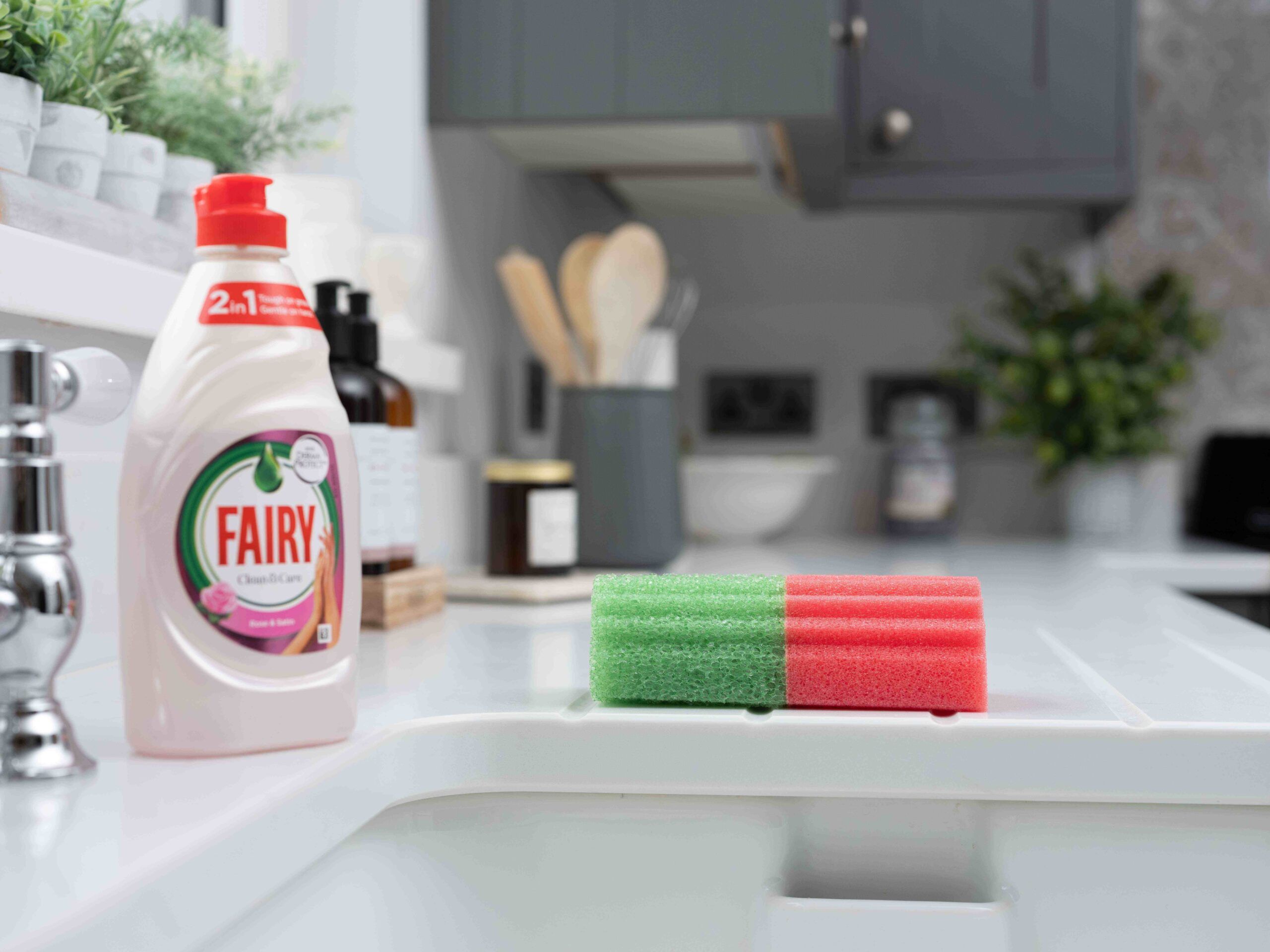 Addis Fairy Glass Buddy Sponge 2pk (518946)