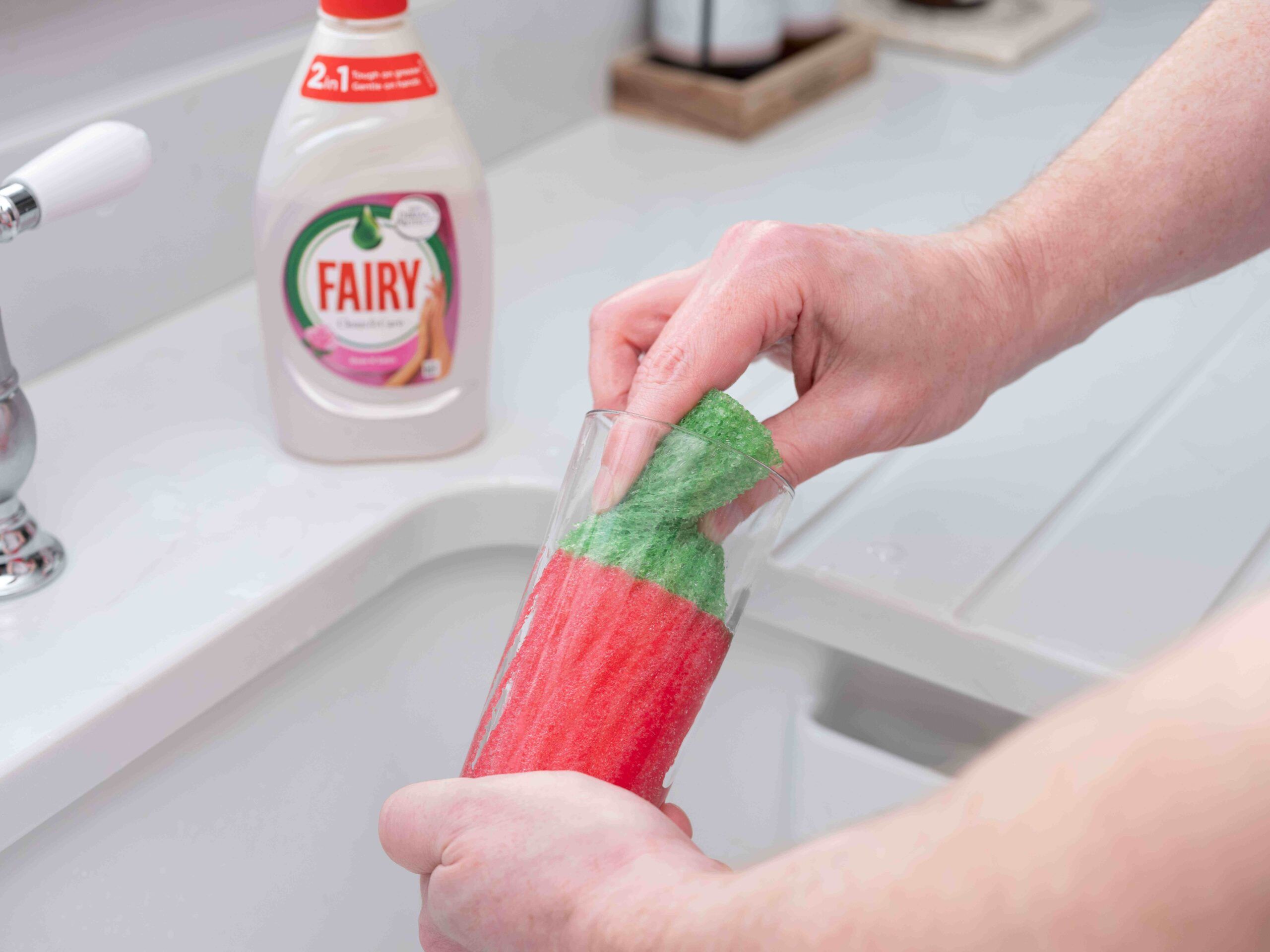 Addis Fairy Glass Buddy Sponge 2pk (518946)