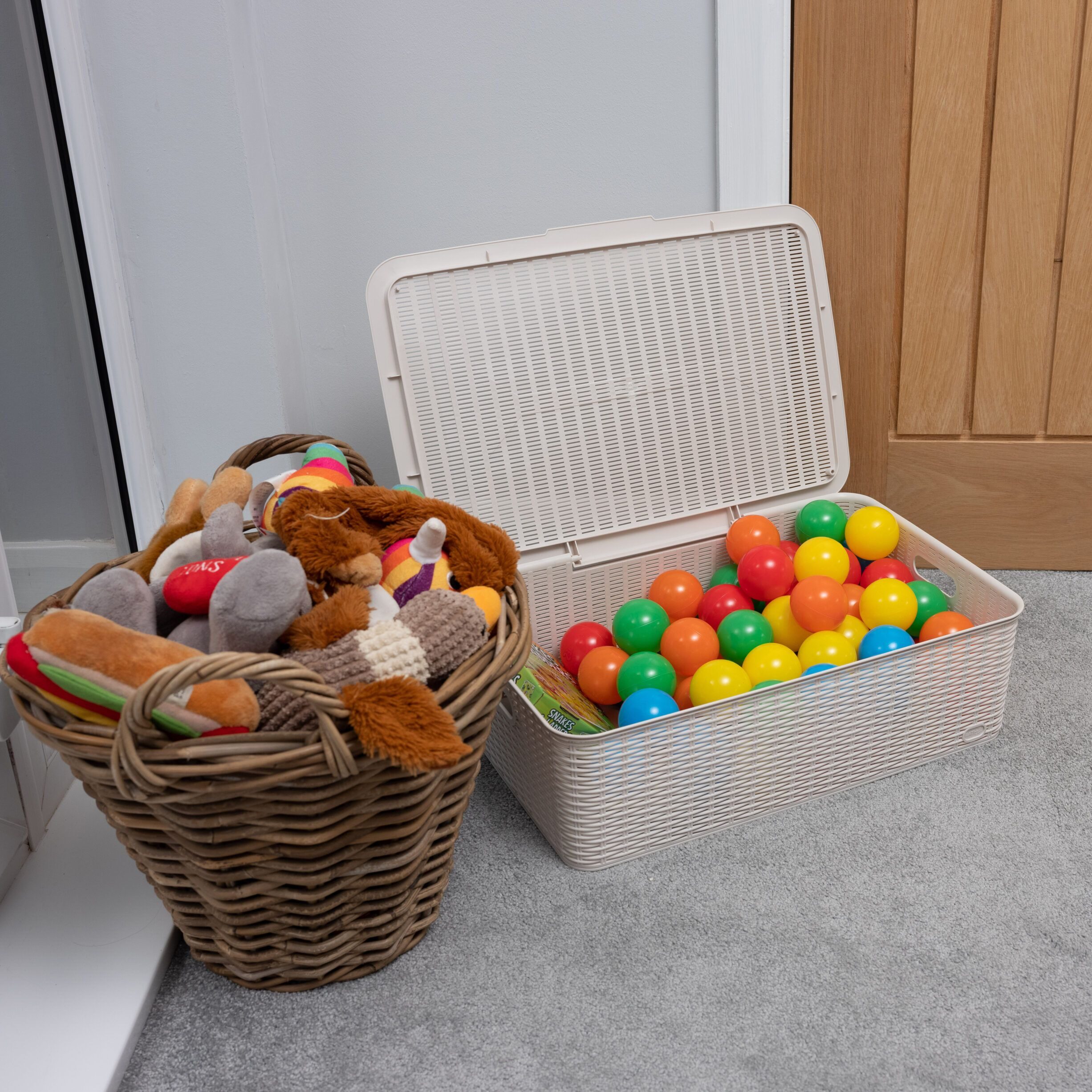 Addis Rattan Storage Box with Lid (519344)