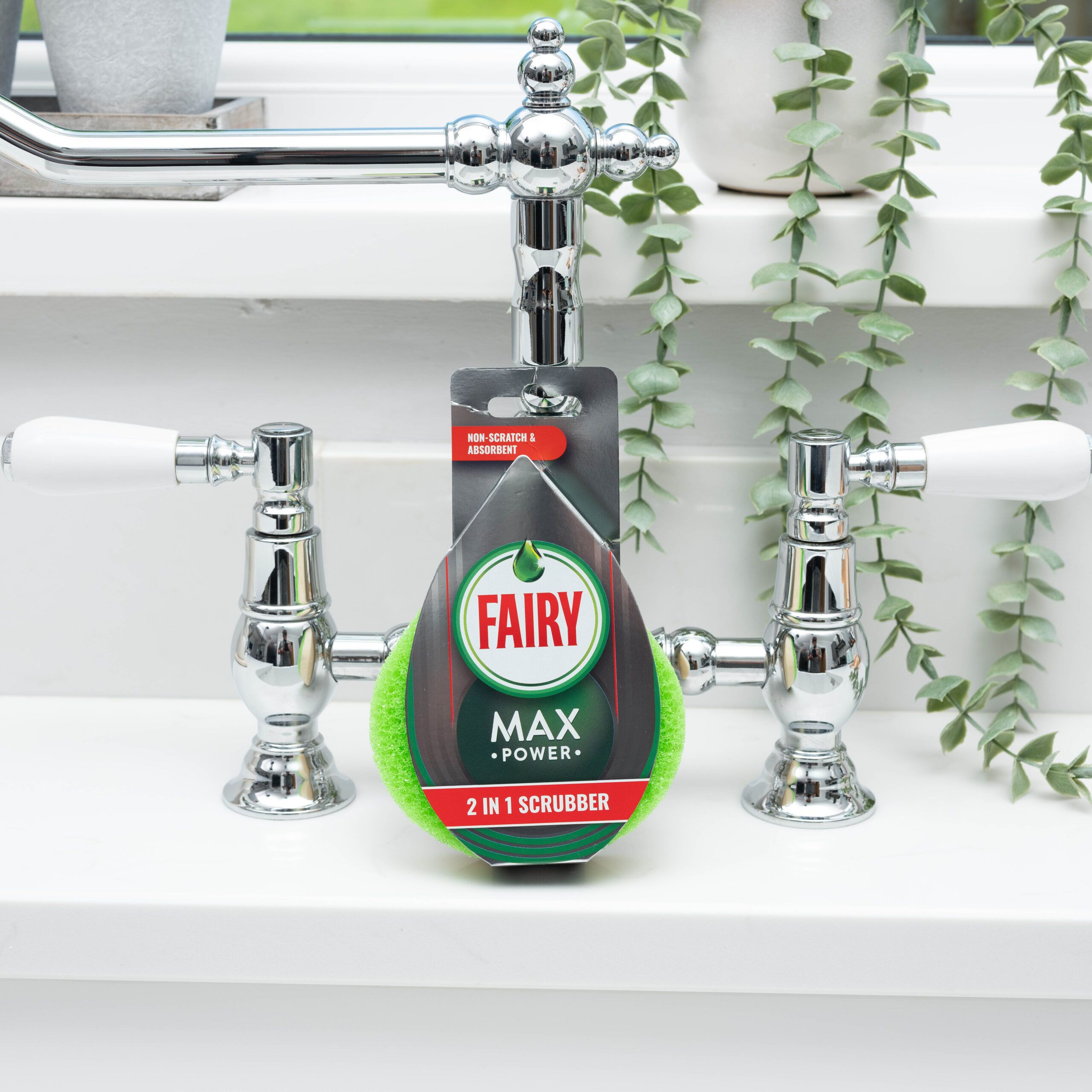 Addis Fairy Max Power 2 in 1 Scrubber (519424)